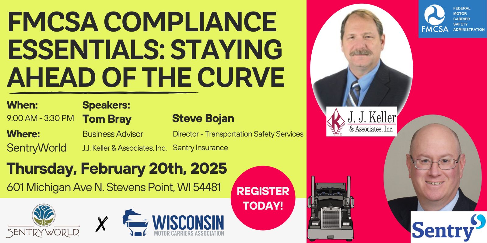 Seminar - FMCSA Compliance Essentials: Staying Ahead of the Curve ...