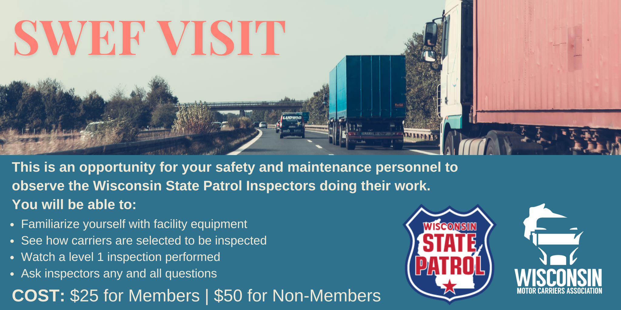 SWEF Visit - Menomonie - Wisconsin Motor Carriers Association